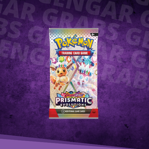 Prismatic Evolutions Booster Pack – Gengar Grabs