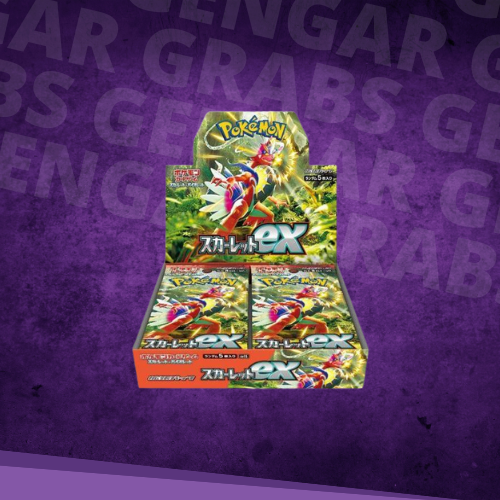 Scarlet Ex Booster Box – Gengar Grabs