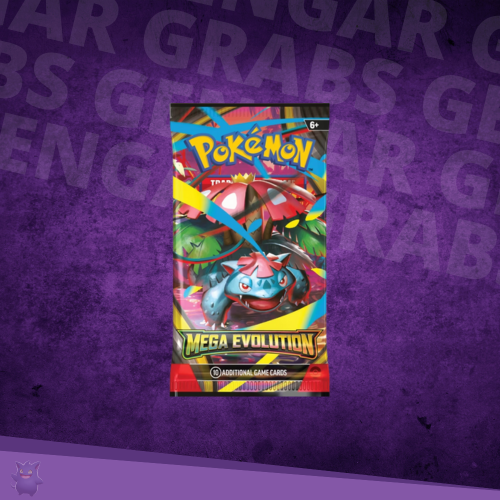 Mega Evolutions Booster Pack – Gengar Grabs
